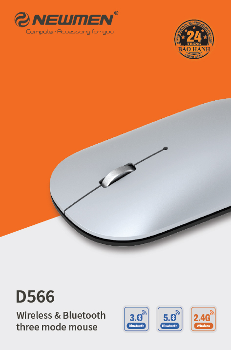 Dual Mode D566 ( BT5.0 & 2.4Ghz )